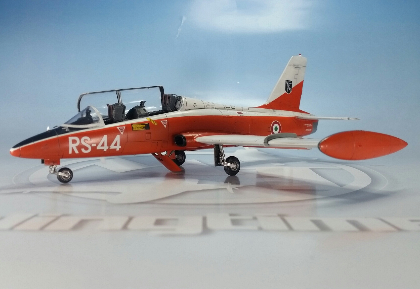 Aermacchi Mb.339 A dal kit frems in scala 1/48. Modelingtime.com