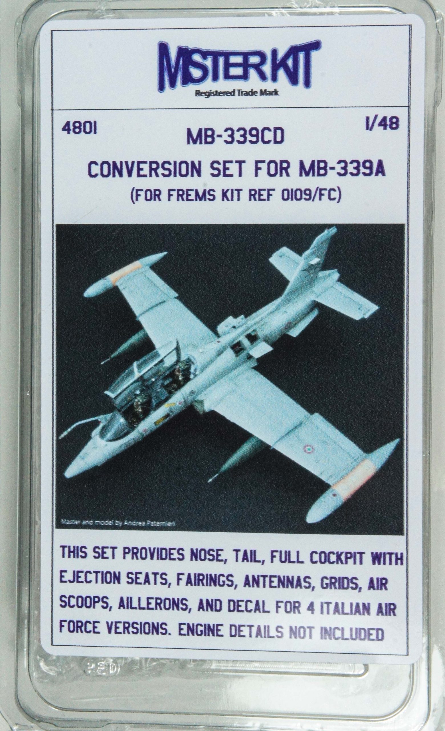 Review: MB-339 CD Resin Conversion & Update Set in scala 1/48.